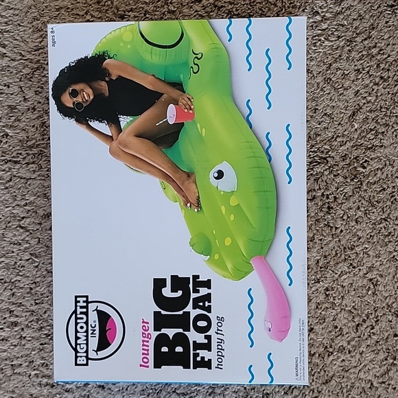 Big Mouth Inc | Other | Never Used Hoppy Frog Pool Lounger | Poshmark